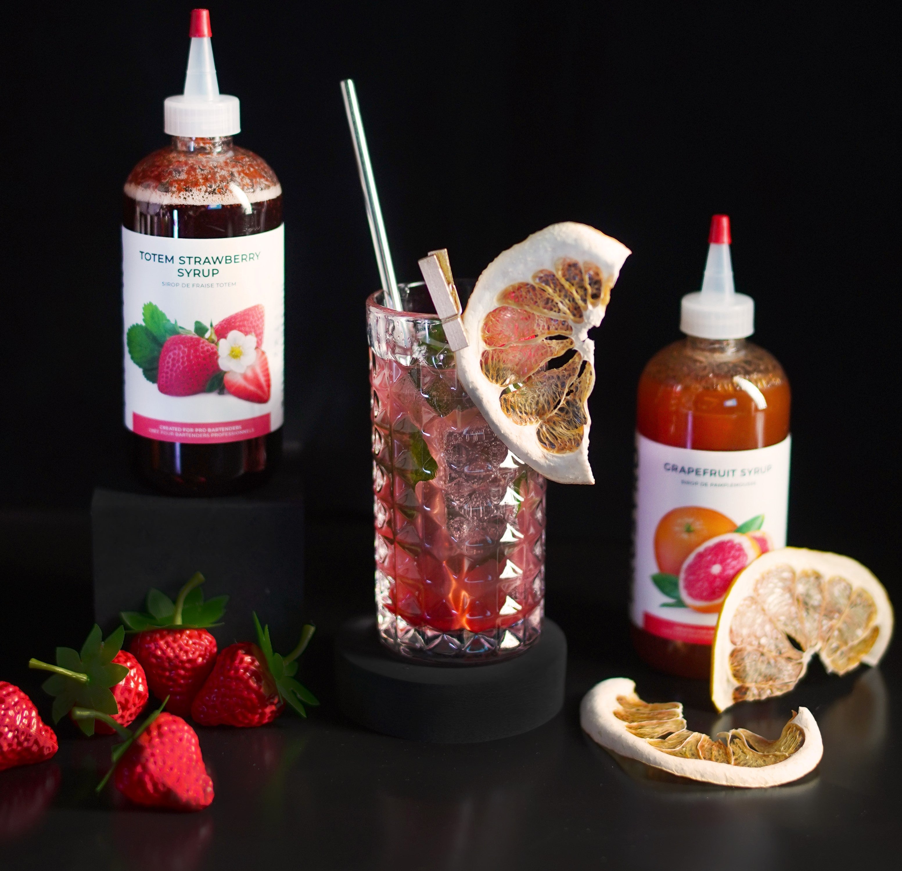 Grapefruit & Strawberry Breeze – Alambika