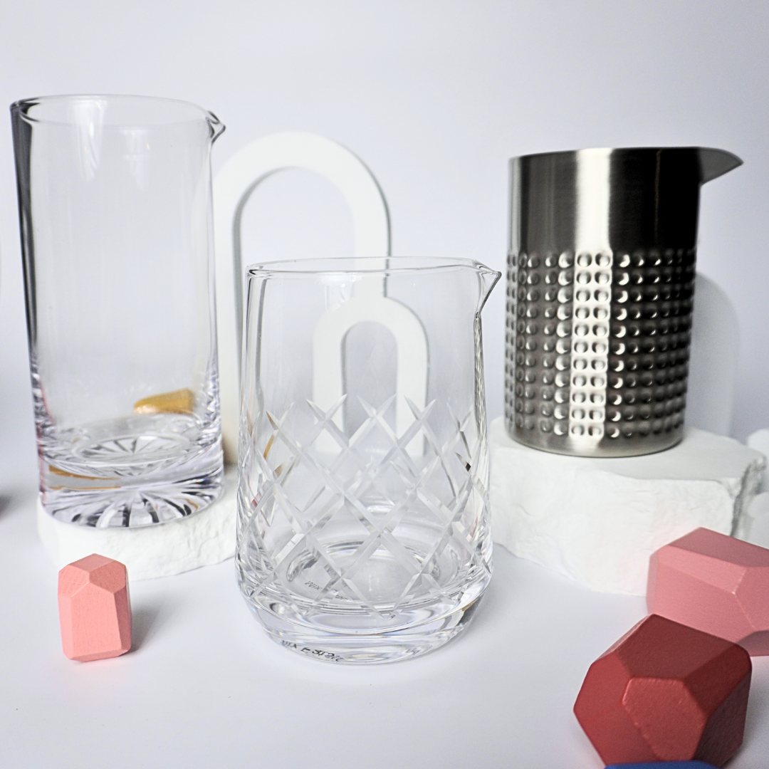 The Guide to Mixing Glasses: Why They Matter & How to Use – Alambika